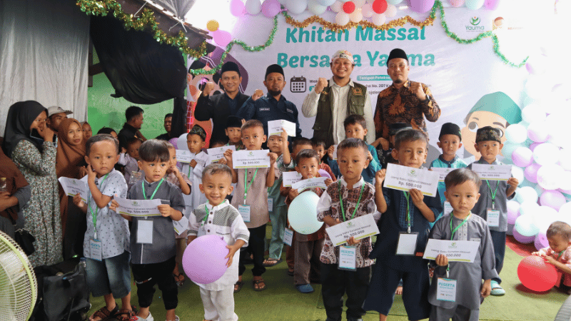 Sunatan Massal Yauma Bersama Yayasan Sedekah Khitan Indonesia